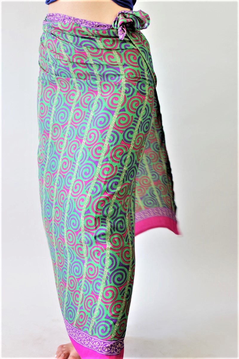SP-7 Sari Silk Pareo — Cosmosyr